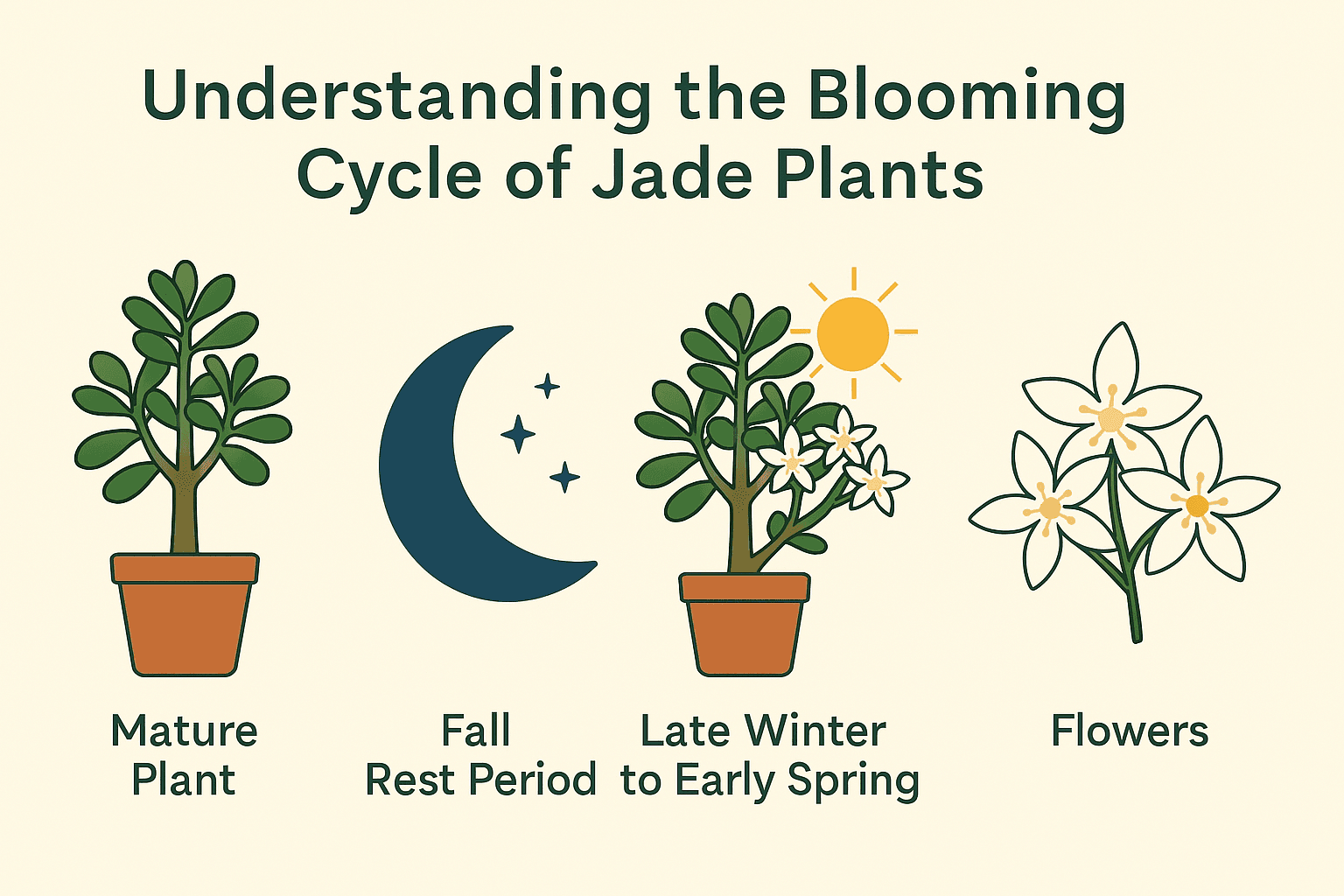 Jade Plant Blooming Guide: Tips to Encourage Blooms